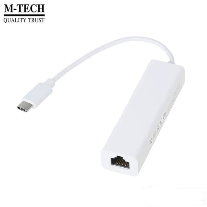 Jual M-Tech Type C USB to LAN Converter Extender Adapter | Shopee Indonesia