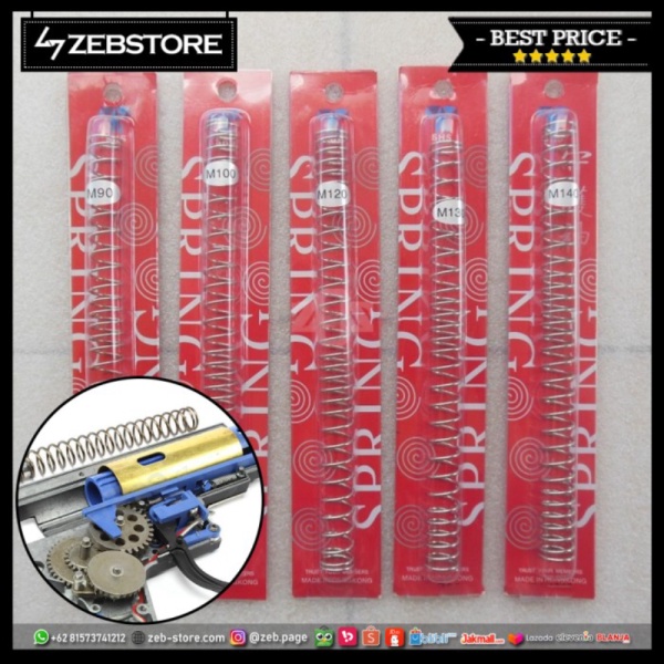 Jual Jual Spring Per SHS M90 M100 M110 M120 M130 M140 - M90 Diskon ...