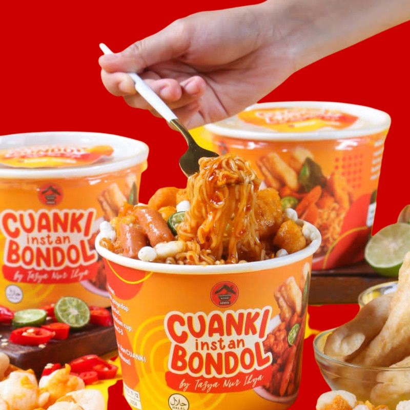 Jual CUANKI INSTAN BONDOL JUMBOO ISI 200GR / CUANKI INSTAN / CUANKI ...