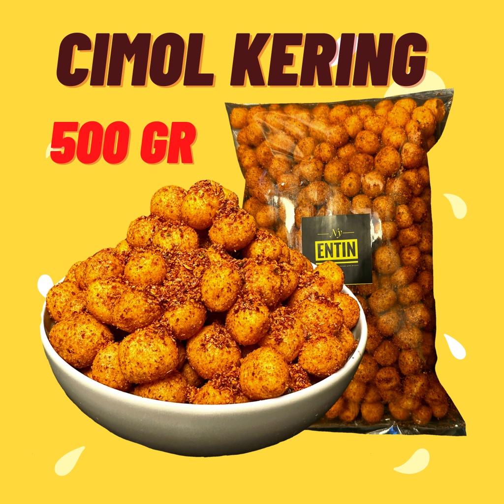 Jual CIMOL KERING 500GR PEDAS GURIH NY ENTIN | Shopee Indonesia
