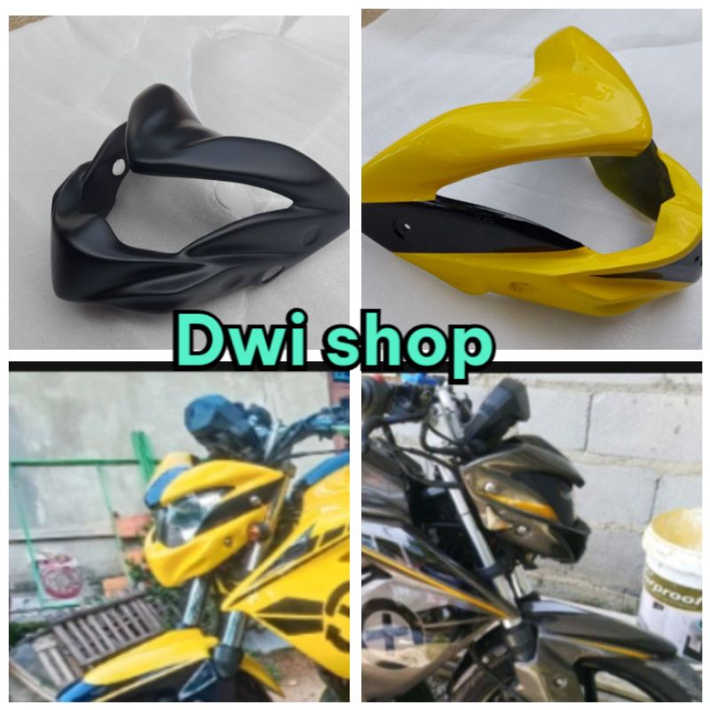 Jual Cover headlamp atau cover lampu Yamaha FZ16 yamaha Byson karbu ...