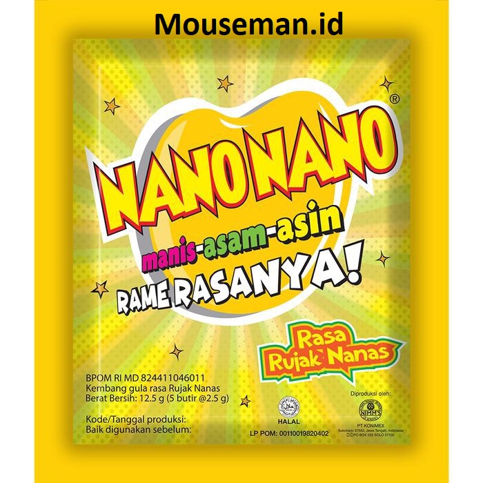 Jual Nano Nano manis asam asin rame rasanya Permen Manisan Buah - Netto ... Jual Nano Nano manis asam asin rame rasanya Permen Manisan Buah - Netto ...