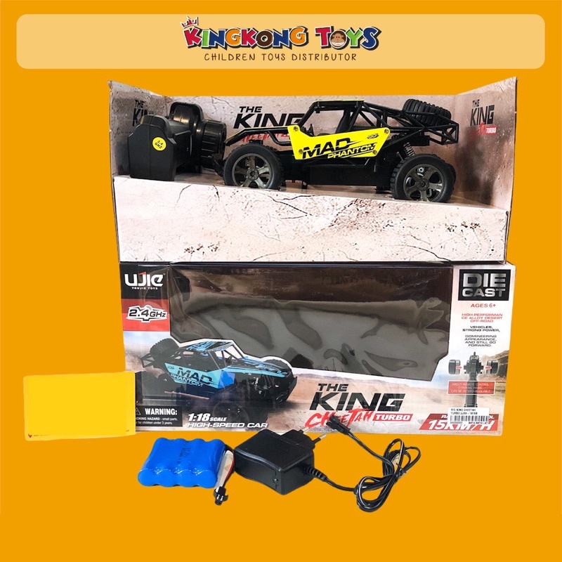 Jual REMOTE CONTROL THE KING CHEETAH TURBO SPEED 15KM/H | Shopee Indonesia