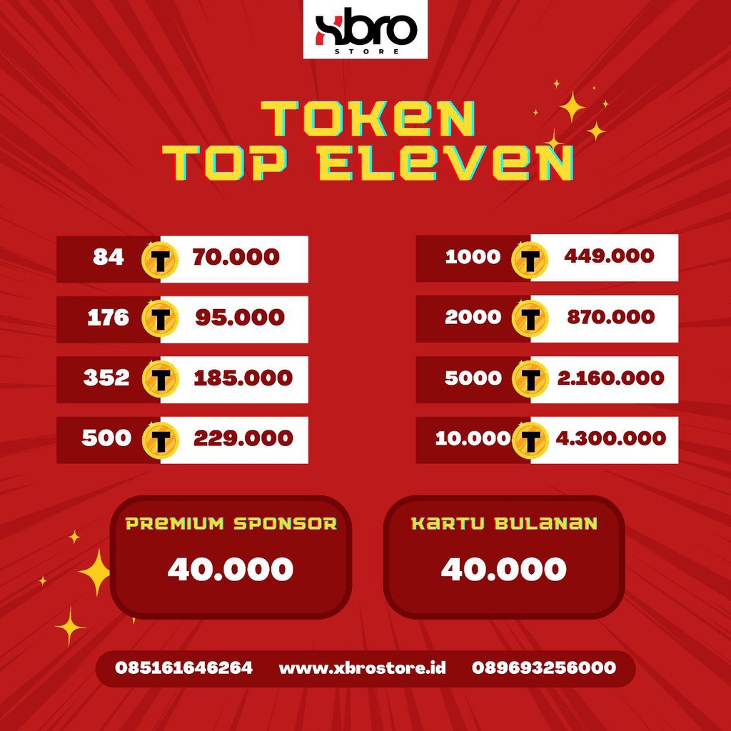 Jual Top Token TE Eleven | Shopee Indonesia