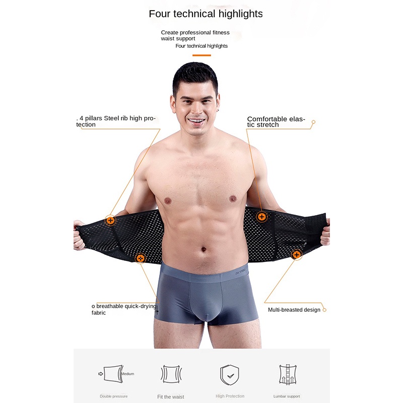 Jual Korset Pelangsing Perut Buncit / Koset Pria / Korset Cowok ...