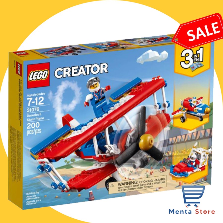 Jual LEGO Creator 31076 Daredevil Stunt Plane Pesawat Terbang Cepat ...