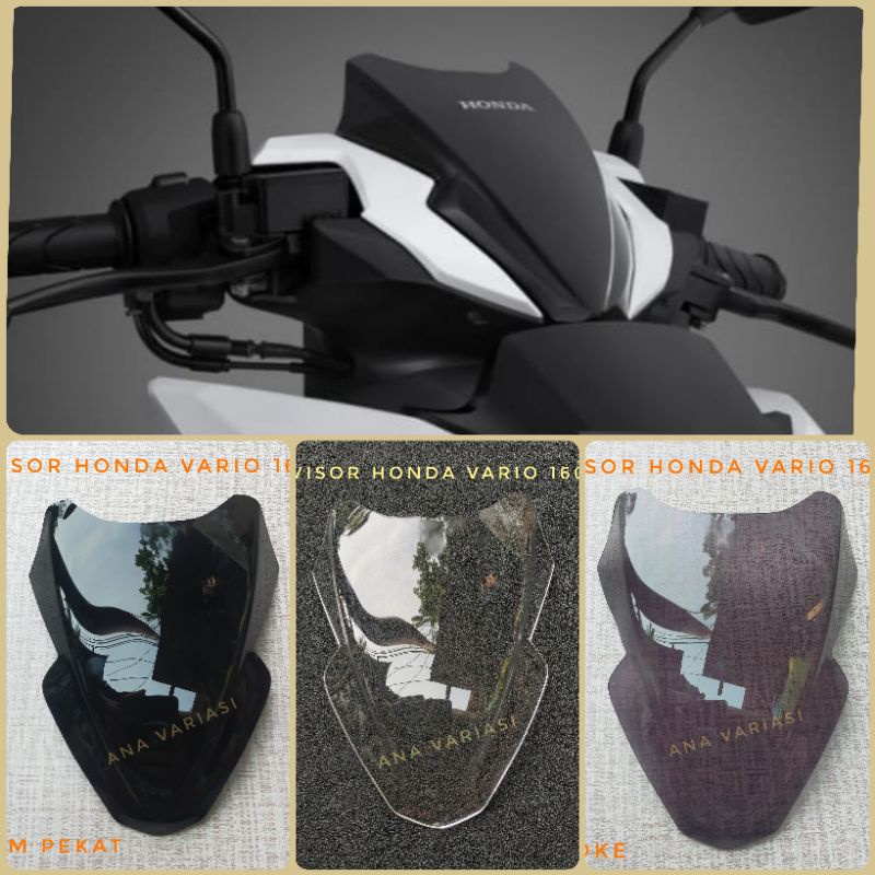 Jual visor Honda Vario 160 visor motor Honda Vario 160 windshield Honda ...