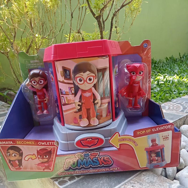 Jual PJ MASKS OWLETTE TRANSFORMATION PLAYSET | Shopee Indonesia
