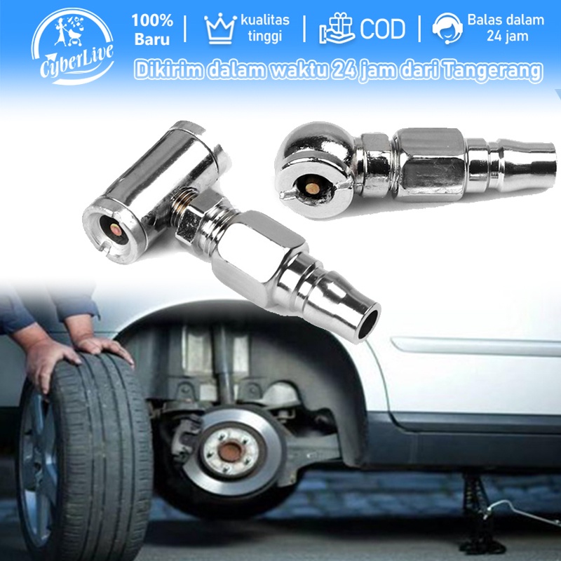 Jual Air Chuck Keong CR-V Nozzle Pompa Angin Kepala Bulat Bahan Besi ...