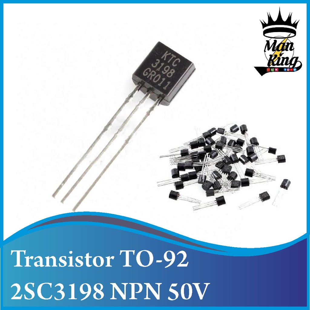 Jual transistor 2sc3198 NPN 50v To-92 3198 | Shopee Indonesia