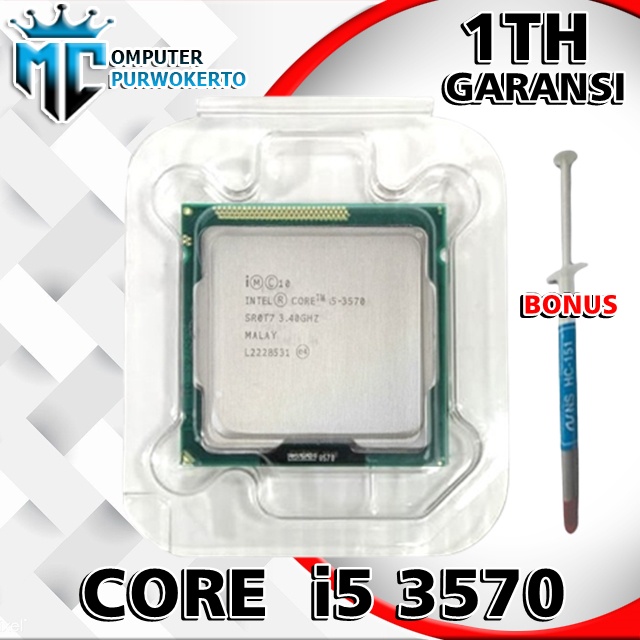 Jual Processor Intel Core I5 3570 3.40GHz Ivy bridge Generasi 3 ...