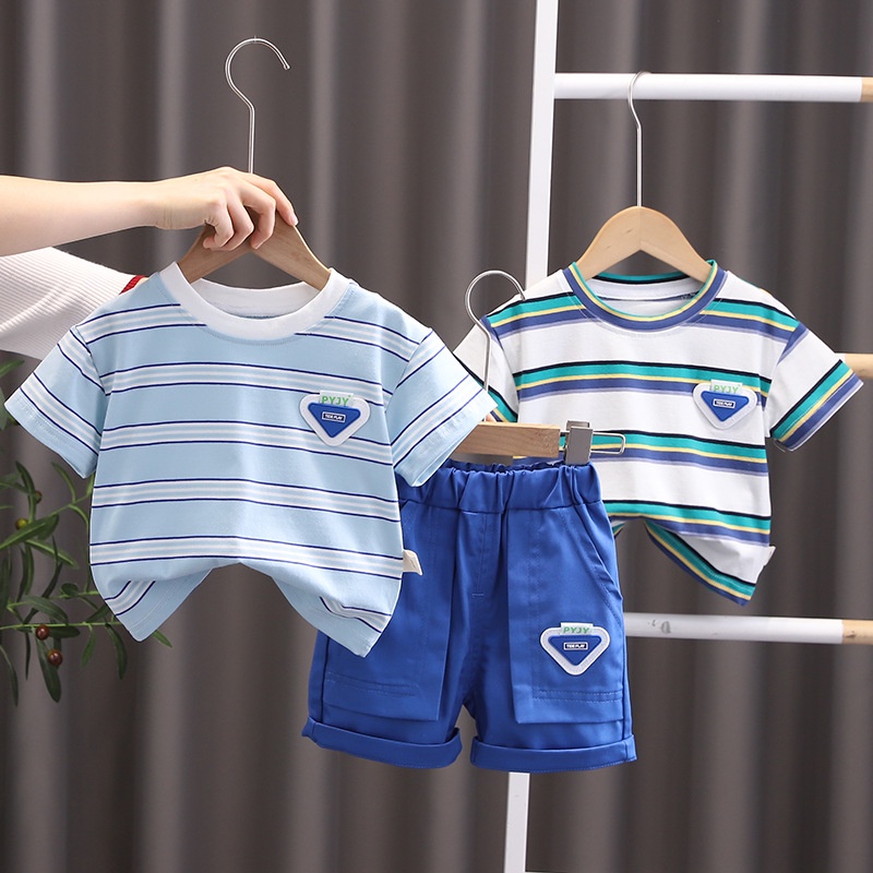 Jual DISKON 1.1 heybaby SET POYJOY SALUR EBV Setelan Bayi Laki-laki ...