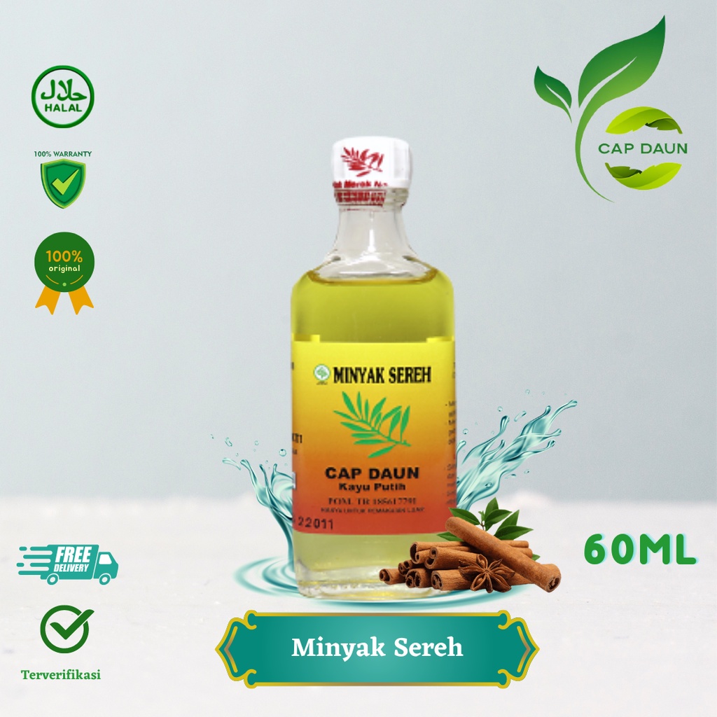 Jual Minyak Sereh Cap Daun 60 ML | Shopee Indonesia