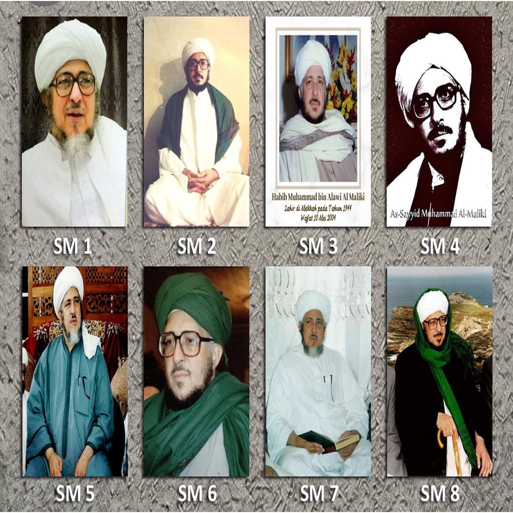 Jual POSTER SAYYID MUHAMMAD BIN ALWI AL-MALIKI - PAJANGAN DINDING ...