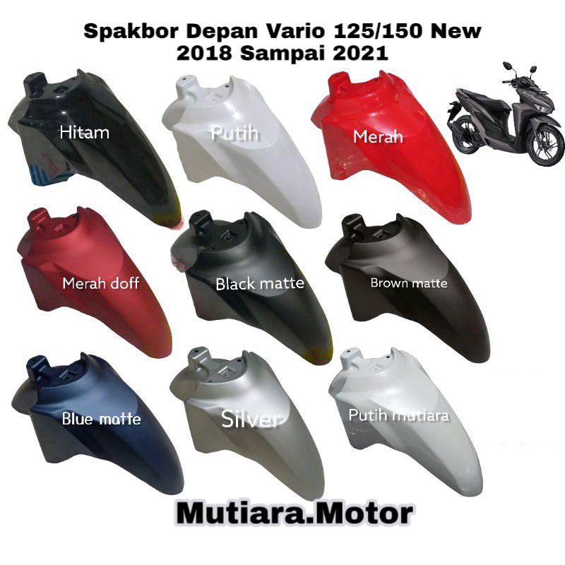 Jual Spakbor Depan Vario 125 150 New K59 2018 2019 2020 2021 | Shopee ...