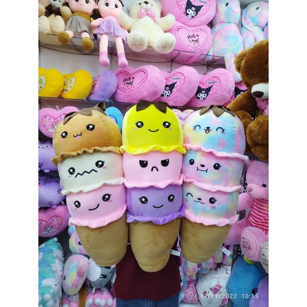 Jual Boneka Ice Cream 3 Cups Cute | Shopee Indonesia