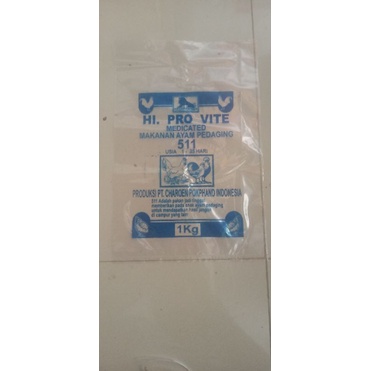 Jual polibag sablon HI PRO VITE 511 1KG (plastik sablon pur ayam ...