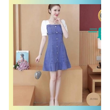 Jual Dress Baju Pakaian Pesta Natal Wanita Remaja Midi Dress Mewah ...