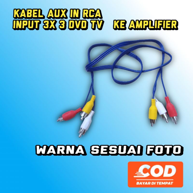 Jual kabel rca cabang 3 rca | Shopee Indonesia