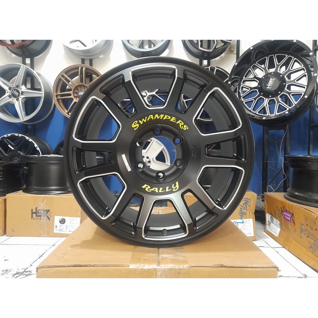 Jual velg rally r 18 hsr swamper pcd 6x139,7 velg pajero fortuner ...