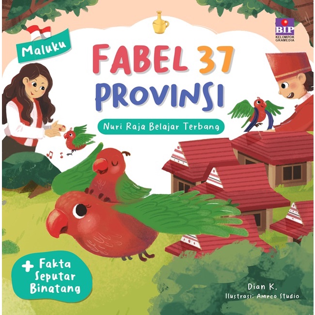 Jual BIP - Fabel 37 Provinsi - Maluku: Nuri Raja Belajar Terbang ...