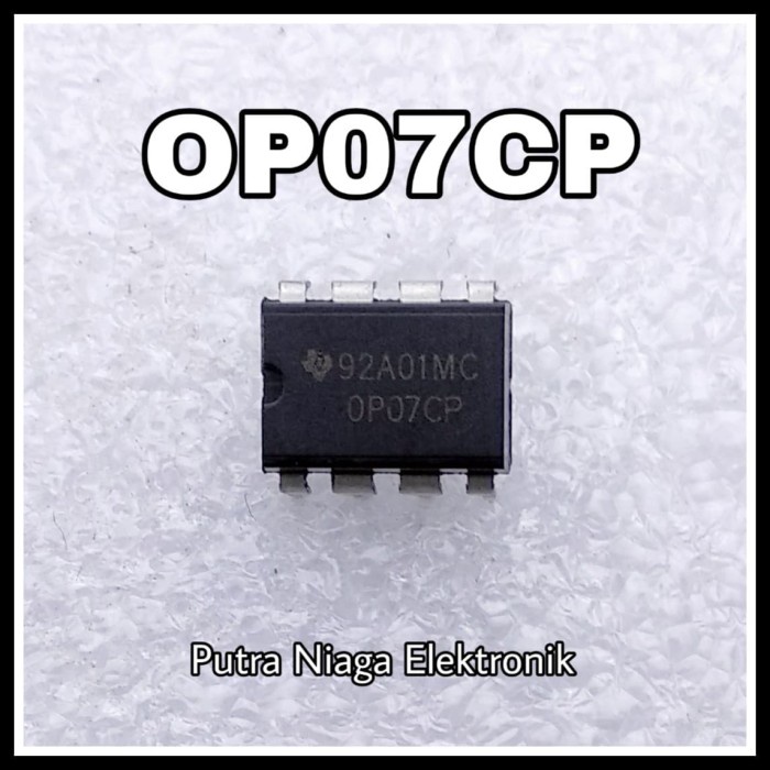 Jual ic OP07CP Dip 8 Pin / OP07 Precision Op-Amp putr4n14 dijamin | Shopee Indonesia
