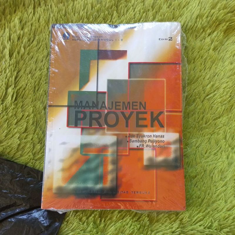 Jual ORIGINAL BUKU MANAJEMEN PROYEK EDISI 2 UNTUK PERGURUAN TINGGI ...
