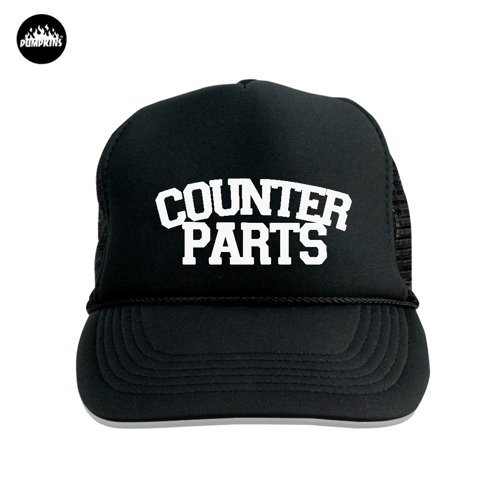 Jual Trucker Hat Band COUNTERPARTS Logo Topi Jaring Band Merchandise ...