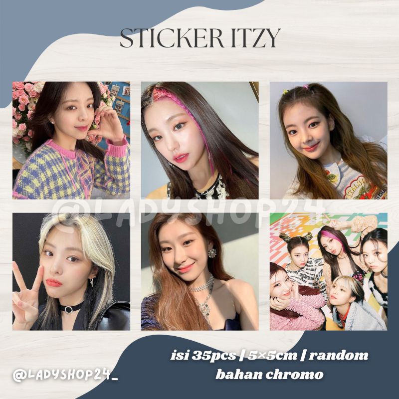 Jual STICKER SET ITZY ISI 35PCS FREEBIES | Shopee Indonesia
