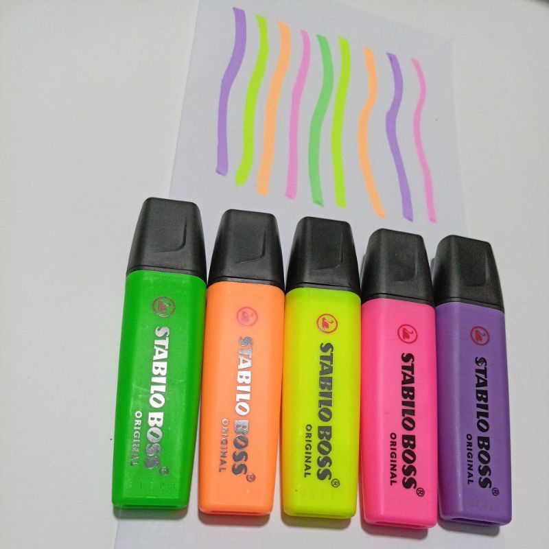 Jual Stabilo Boss Kuning Cerah | Shopee Indonesia