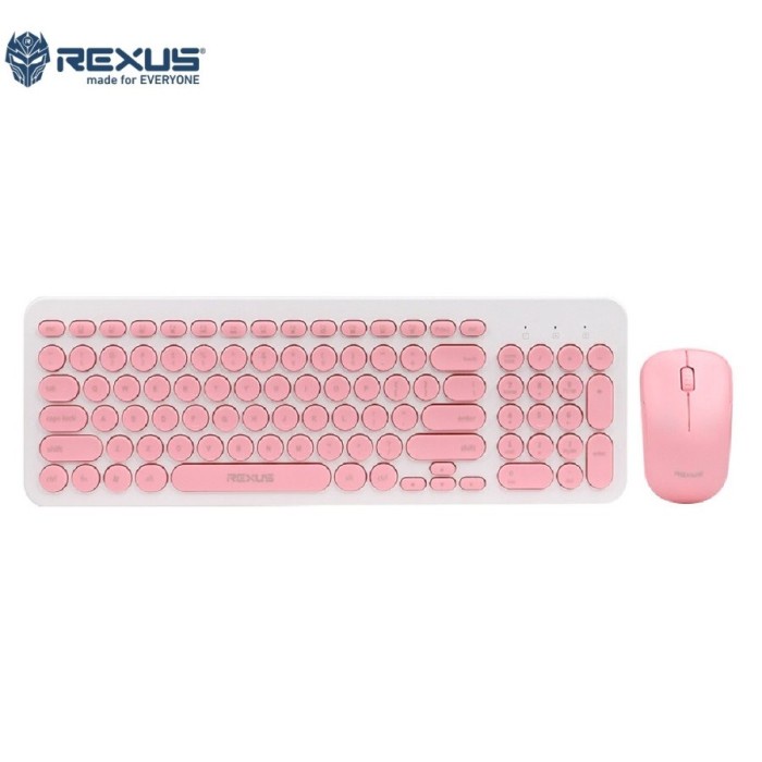 Jual Rexus KM10 / KM 10 Keyboard Mouse WIreless Combo | Shopee Indonesia