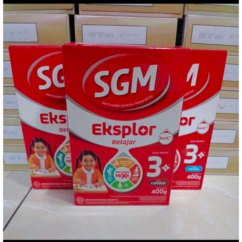 Jual SGM EKSPLOR 3 + 400 GR (MADU/COKLAT/VANILA) | Shopee Indonesia