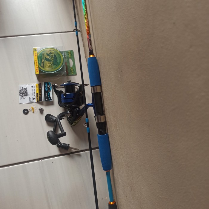 Jual Set Pancing Laut Lengkap Merk Daido Kekuatan 15Kg Siap Pakai 069 ...