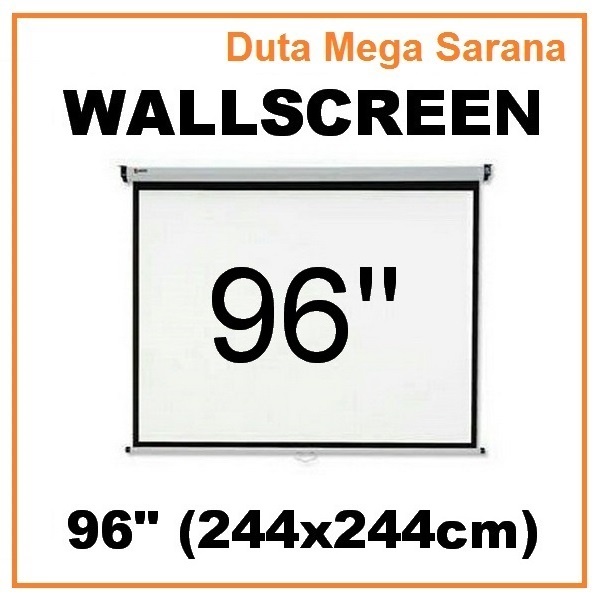 Jual Layar Wallscreen Proyektor 96 Inch Projector Screen | Shopee Indonesia