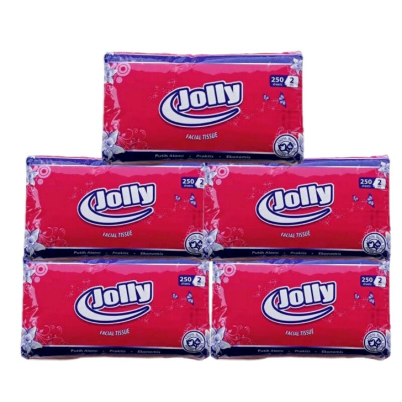 Jual TISSUE TISU TISSU JOLLY JOLY 250 SHEETS SHEET 250 LEMBAR 2PLY ...