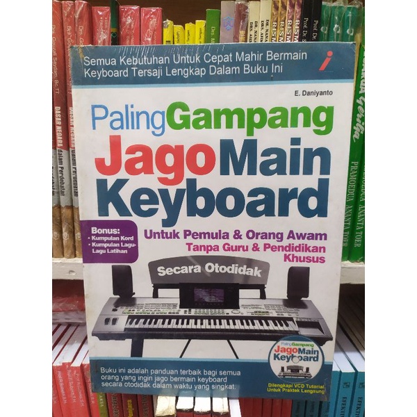 Jual Paling Gampang Main Keyboard dilengkapi VCD Tutorial | Shopee ...
