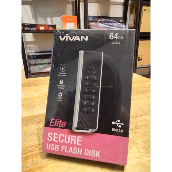 Jual Vivan elite secure usb flashdisk | Shopee Indonesia
