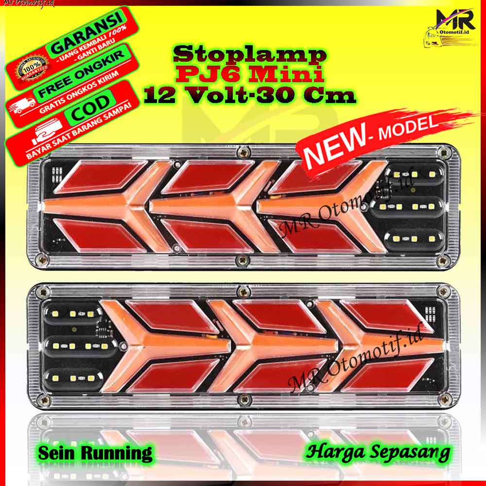 Jual Lampu Variasi Stop lamp Stoplamp Rem Belakang Model ST 1238 Pj6 ...