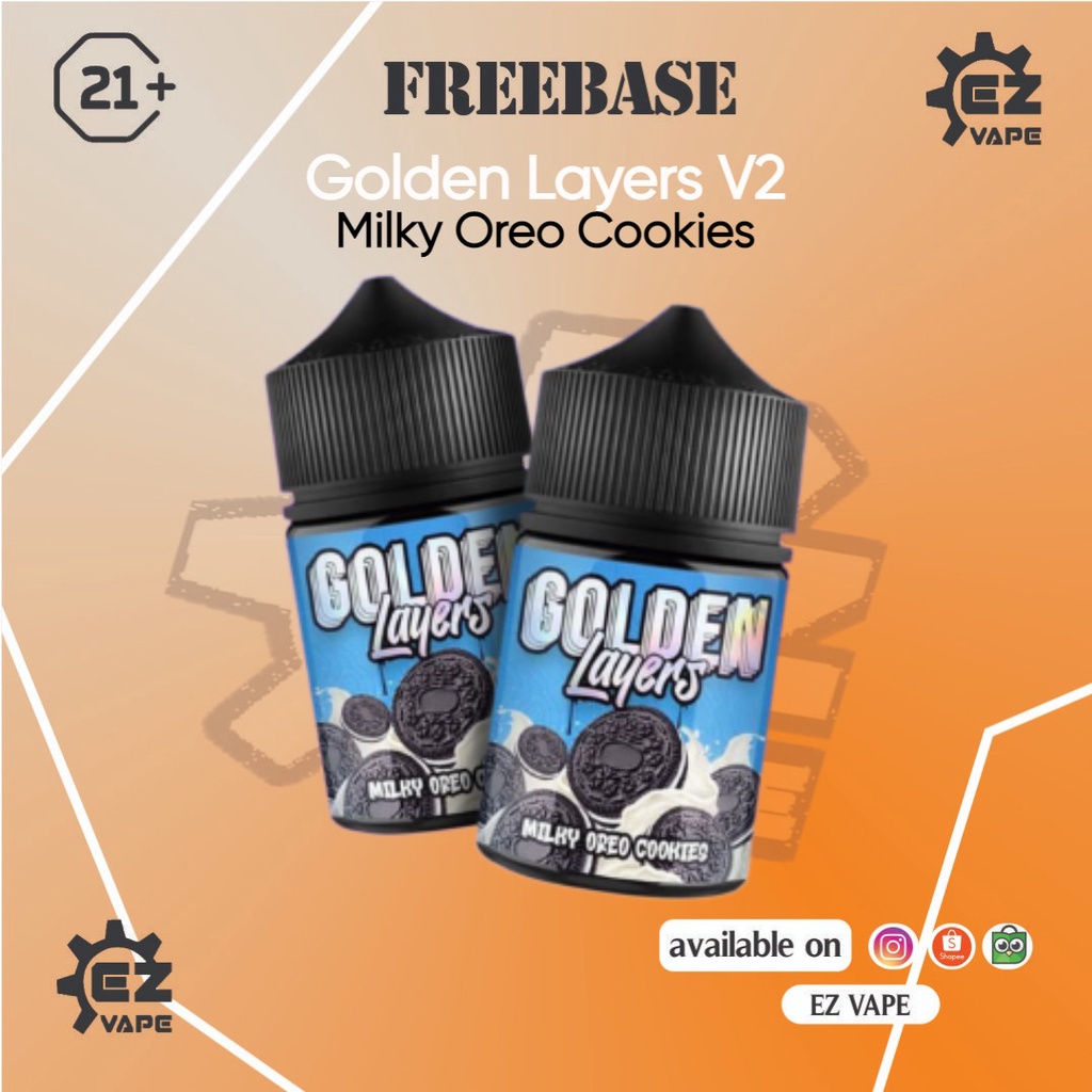 Jual Golden Layers 60ML - Milky Cookies Golden Layer V2 | Shopee Indonesia