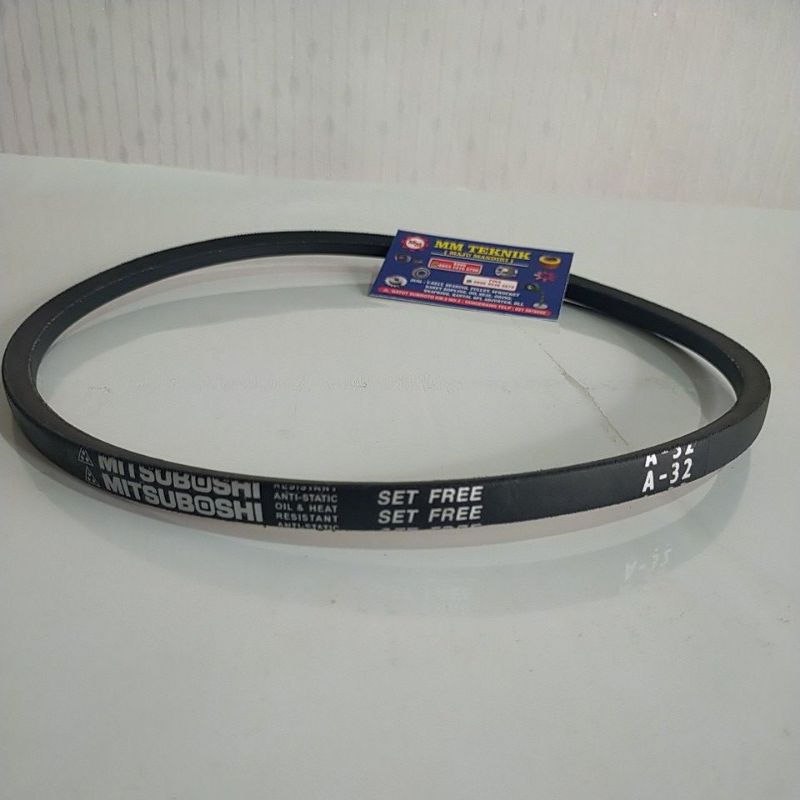 Jual Vanbelt A31 A32 A33 A34 A35 Tali Ban Kipas Bando Mitsuboshi Mbi Vpower Van Fan Belt A 31 32 ...