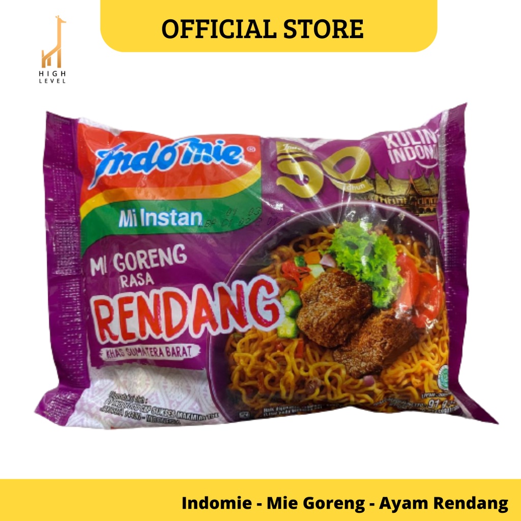 Jual Indomie Goreng Rasa Rendang 91gr | Shopee Indonesia