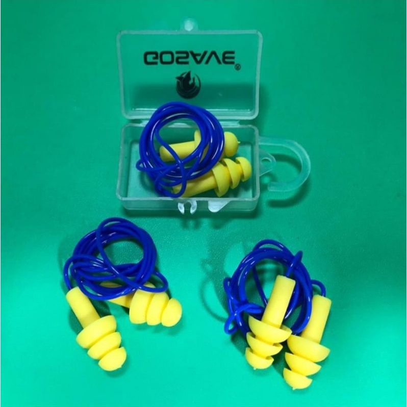 Jual Earplugs Tutup Telinga Earplug Pelindung Kuping dari Air dan Suara ...