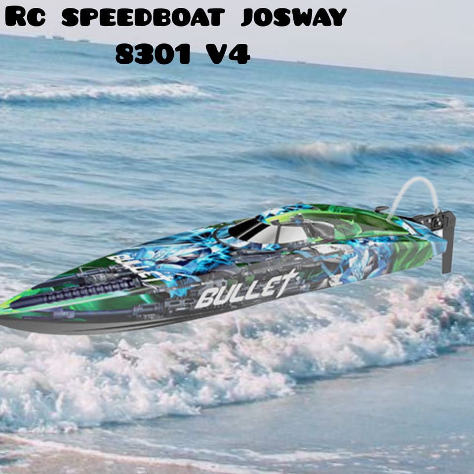 Jual RC Boat Joysway 8301 V4 Bullet Brushless 2.4GHz V4 RC Racing Boat ...
