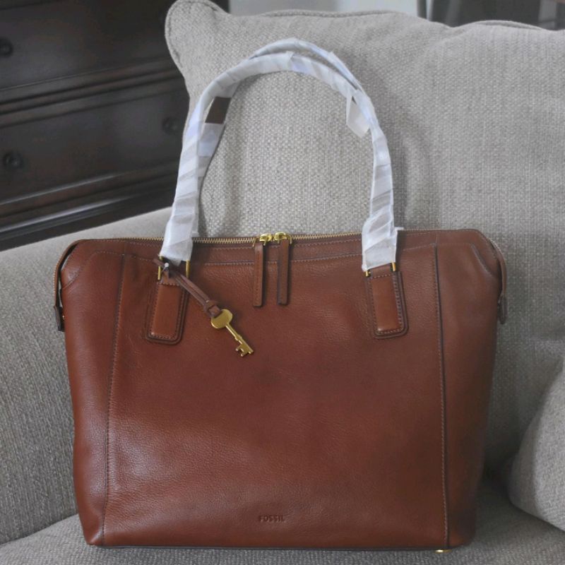 Jual FS JACQUELINE TOTE BROWN | Shopee Indonesia