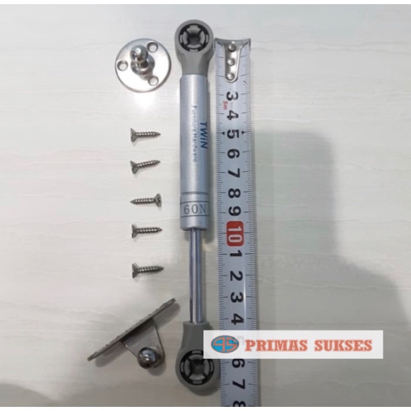 Jual TWIN Gas Spring 60N Hidrolik Jok Kabinet Lemari Dapur | Shopee ...