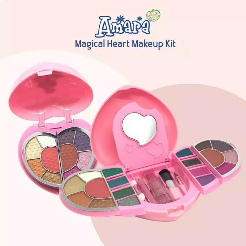 Jual Amara Magical Heart Make Up Kit / Mainan Makeup Anak | Shopee ...