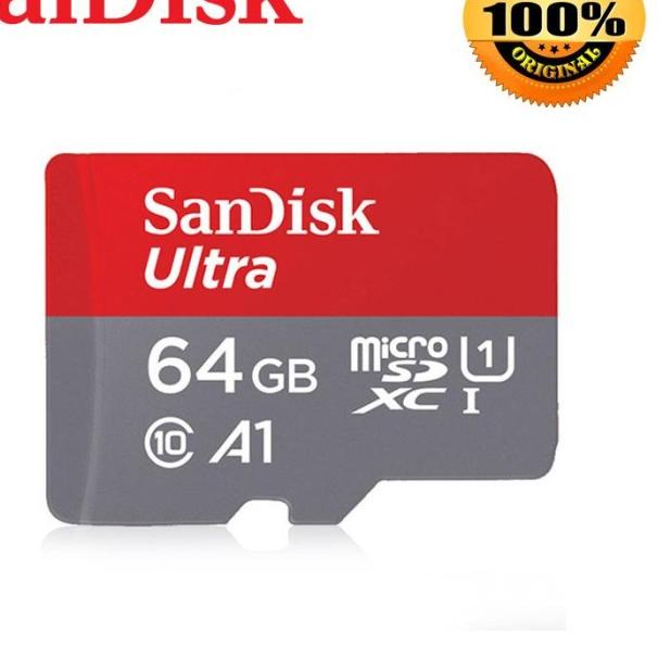 Jual Memory card Ultra A1 Microsd kartu memori 100mb/s CLASS10 - 64GB ...