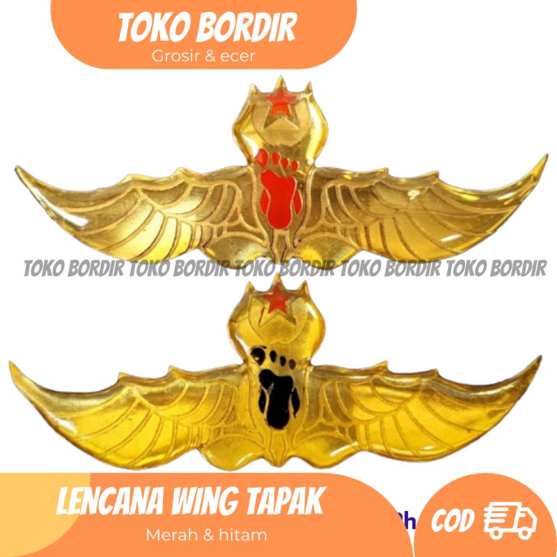 Jual Wing Pramuka / wing tapak merah / wing tapak hitam | Shopee Indonesia
