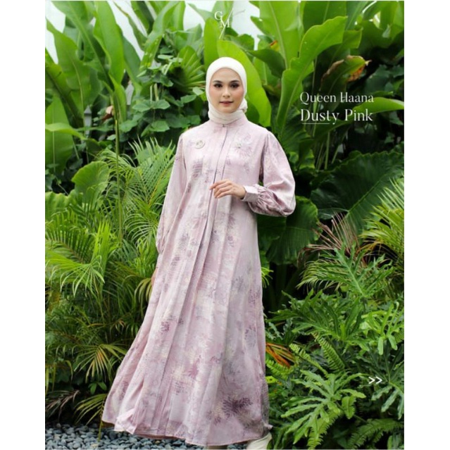 Jual QUEEN HANA DRESS BY GALERY MUSLIM | Shopee Indonesia