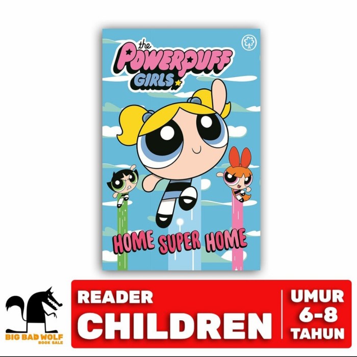 Jual [COD] The Powerpuff Girls : Home Super Home Big Bad Wolf Bbw ...